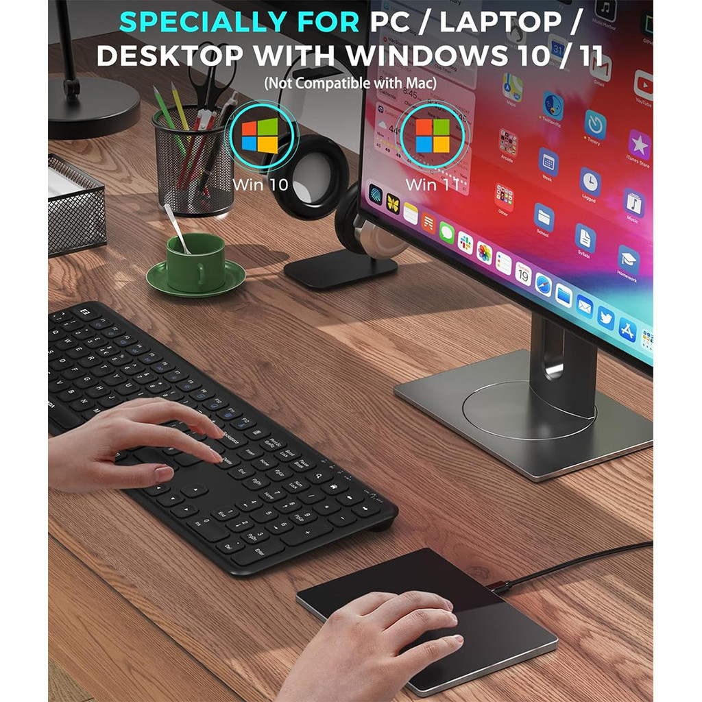 Usb Có Dây Đa Cảm Ứng Trackpad Slim NhômTouchpad Chuột Cho Windows 10 / ...