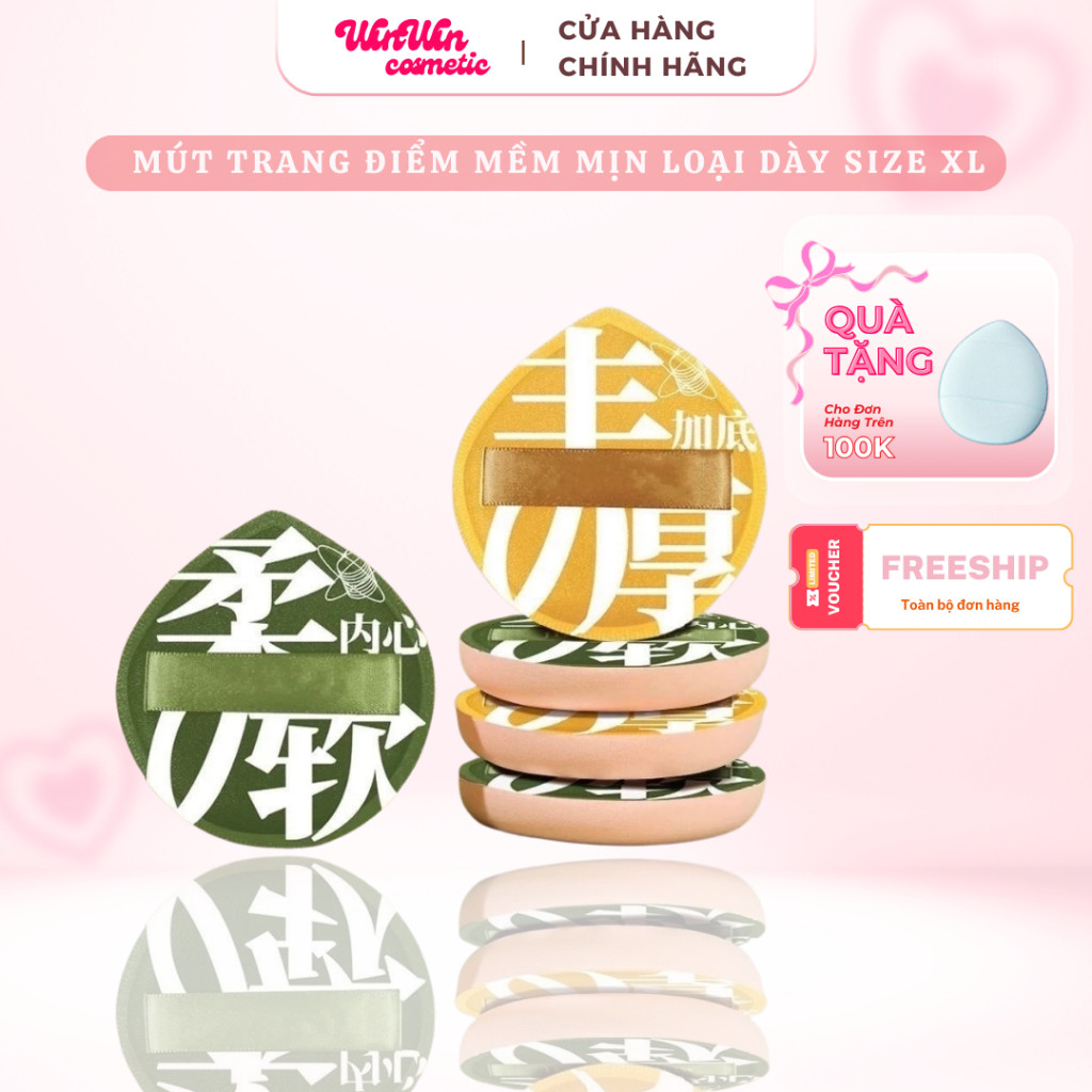 Mút tán mút trang điểm XL kẹo bông kem nền mềm mịn đàn hồi hot | Shopee ...