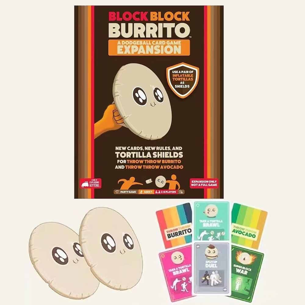 Board Game Exploding Kittens Block Block Burrito Throw Throw Burrito A ...