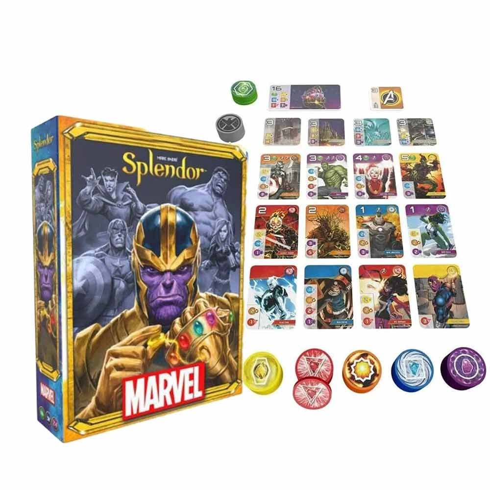 Splendor Marvel Board Game Fun Party Games Card Games for Friends and ...
