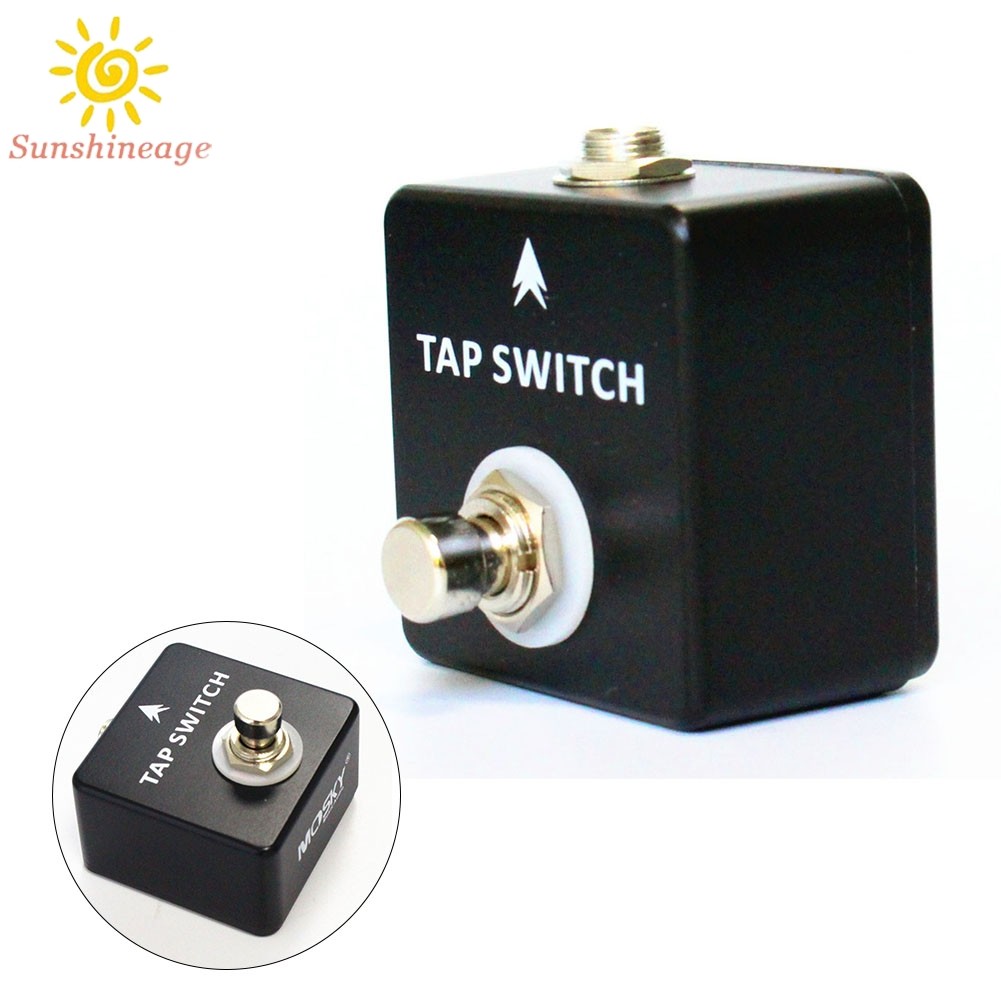 [Sunage] Mosky Tap Switch Tempo Switch Bàn đạp đàn Guitar Full Metal Tap Tempo Switch Pedal [ÂM ...