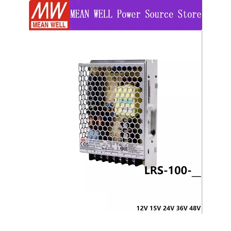 Wean WELL LRS-100 series LRS-100-3.3 LRS-100-5 LRS-100-12 LRS-100-15 ...