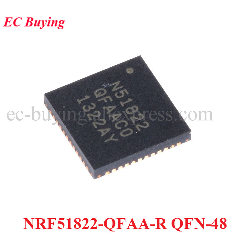 Nrf51822 NRF51822-QFAA-R QFN-48 NRF51822-QFAA QFN48 IC Chip không dây ...