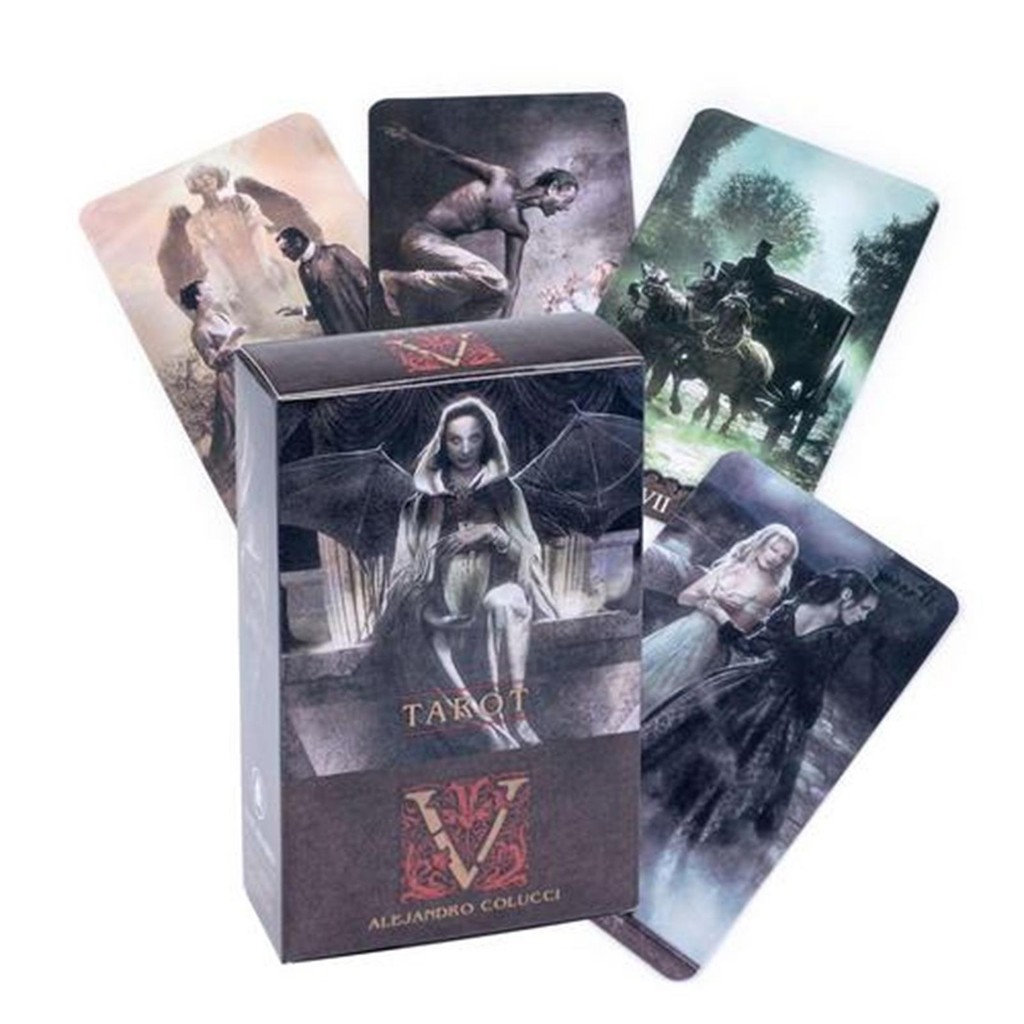 Vampire V Tarot Cards Gothic Tarot Tarot Tarot Thẻ ma cà rồng đáng sợ ...