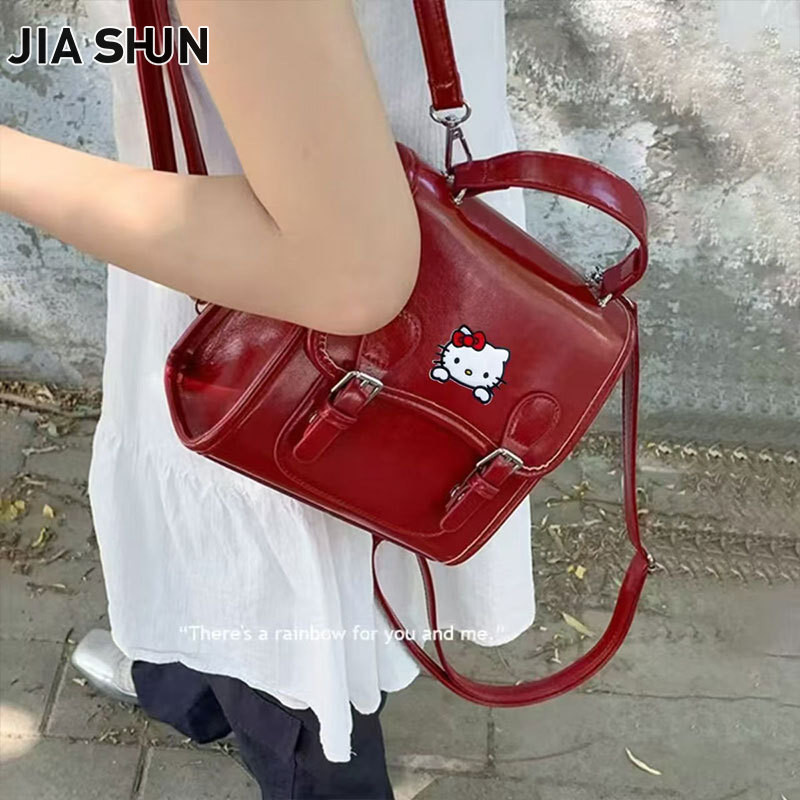 Ba lô mới thiết kế thích hợp của JIASHUN Hello Kitty, ba lô du lịch ...
