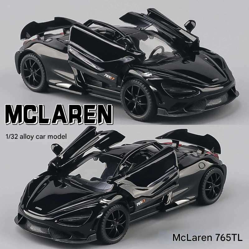 Xe mô hình hợp kim 1: 32 McLaren 765TL - Đồ chơi đúc chi tiết có cửa ...