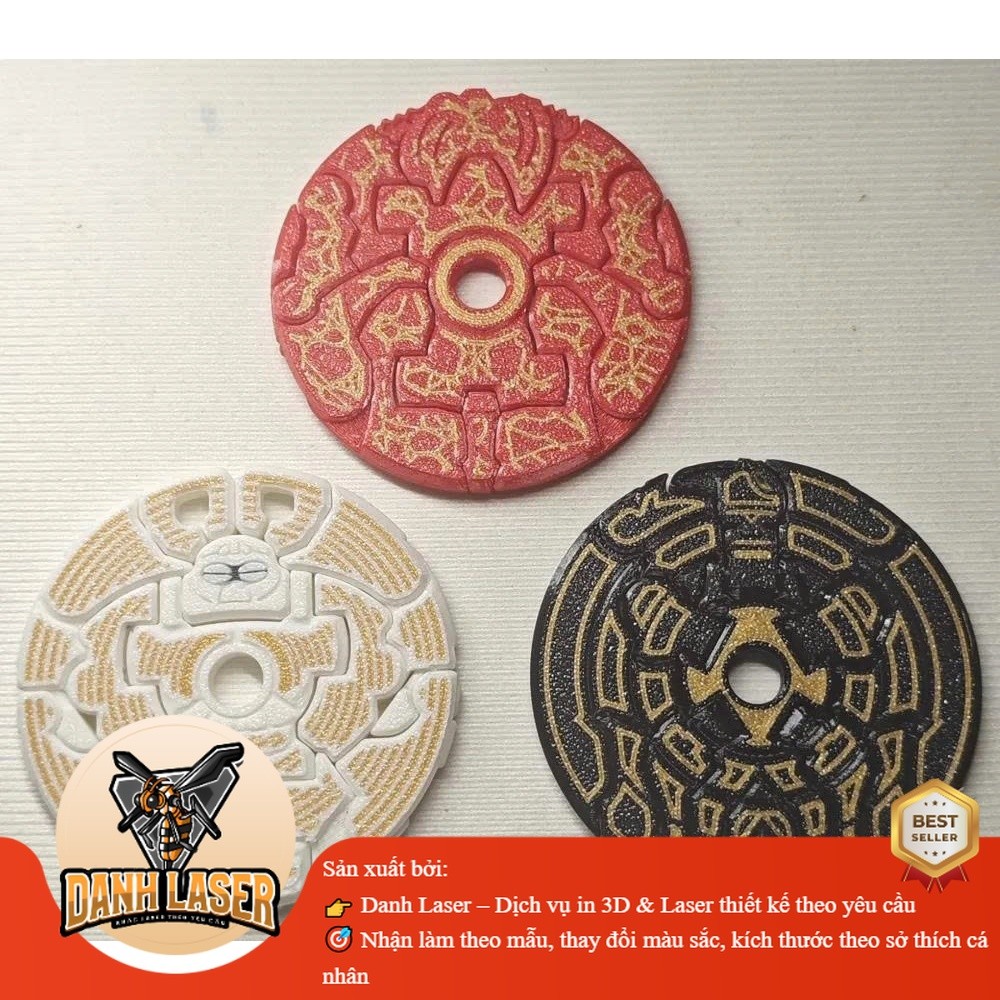 Đồ chơi Kamen Rider Hibiki Oni Disk - Series thứ 3 - In 3D nguyên khối ...