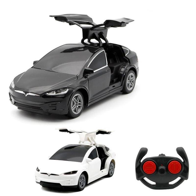 Rc Tesla Model Car 4 Kênh Điều Khiển Từ Xa Xe Mô Phỏng Cửa Đôi 1: 24 Xe ...