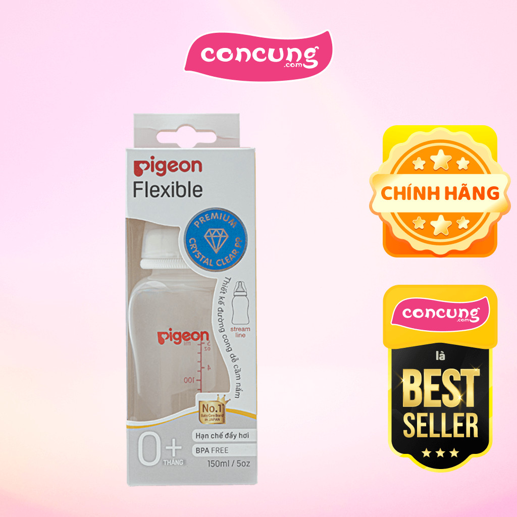 Bình sữa Pigeon Streamline 150ml | Shopee Việt Nam