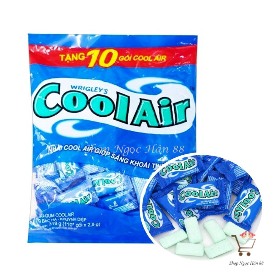 Kẹo Cao su singum Cool Air gói 319g (100 gói x 2 viên) | Shopee Việt Nam