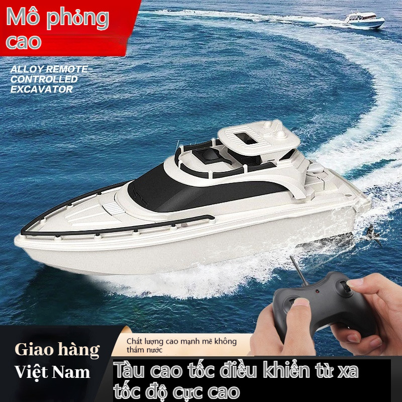 2.4G Tàu cano chống thấm ,tàu cao tốc điều khiển từ xa điều khiển từ xa ...