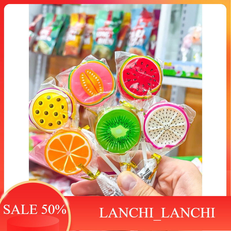 (combo 10) Kẹo Mút Trái Cây Mix Vị Que Lớn, Kẹo Mút Hoa Quả Dâu Tây ...