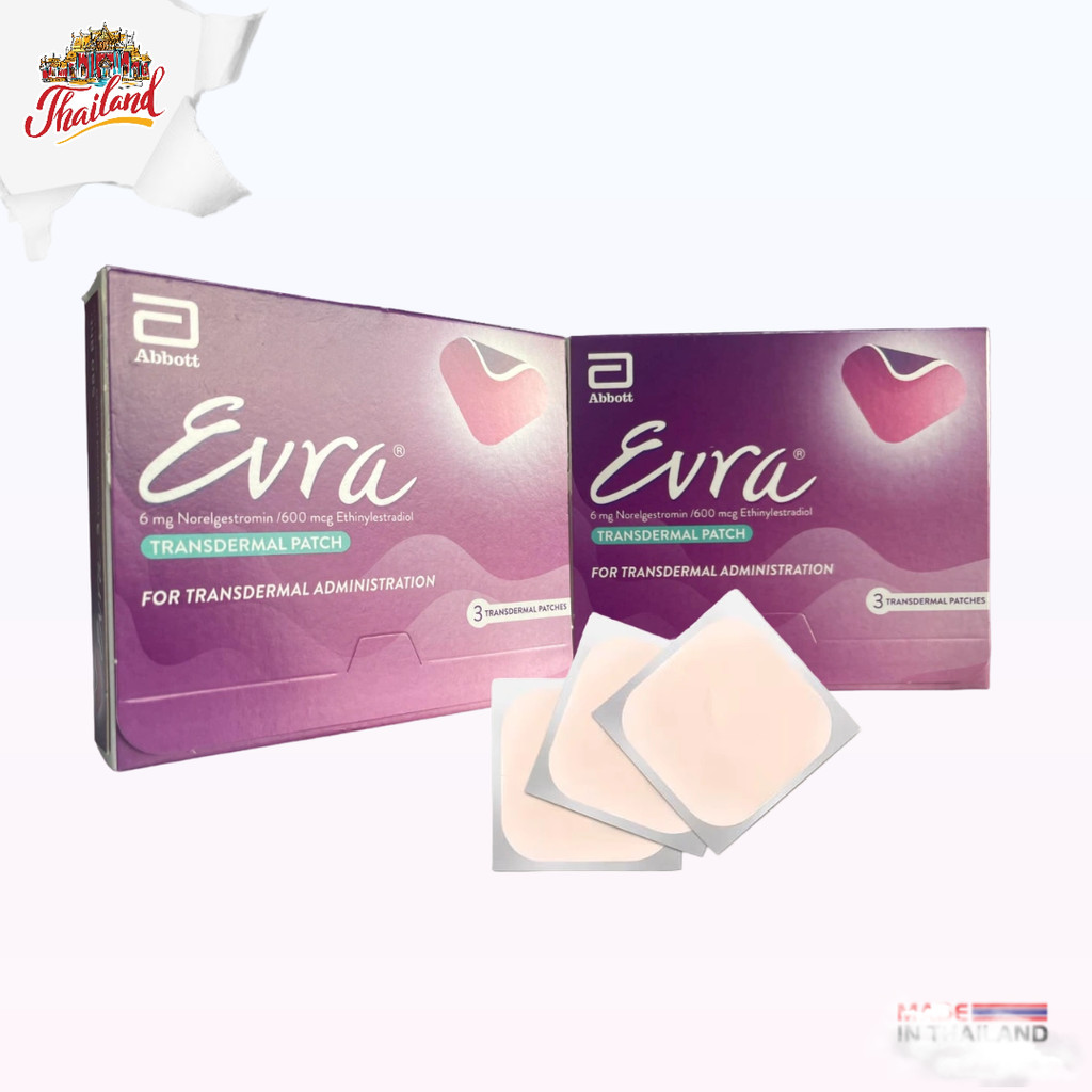 Miếng dán tránh thai Evra Transdermal Patch Thái Lan | Shopee Việt Nam