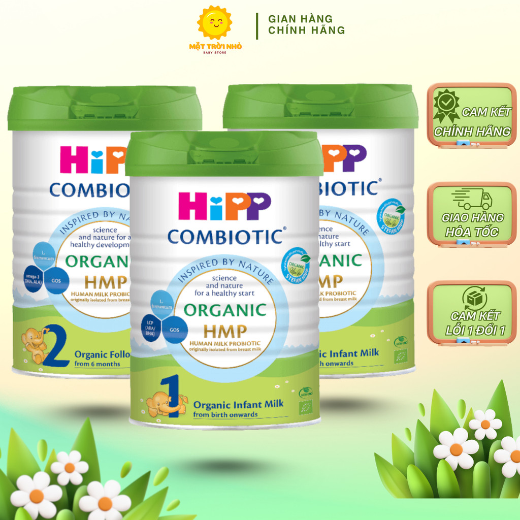Sữa bột công thức HiPP Organic bổ sung HMP&GOS 800g | Shopee Việt Nam