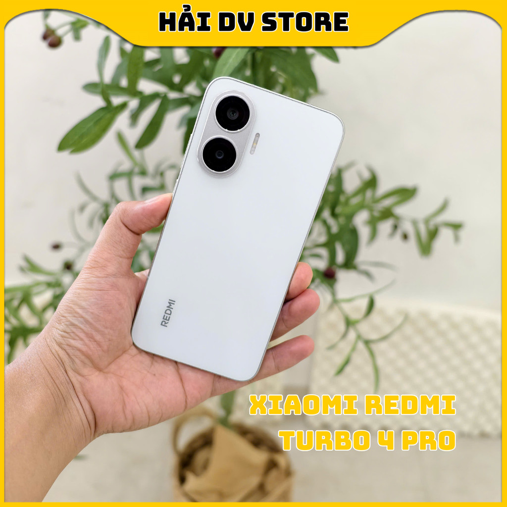Điện thoại Xiaomi Redmi Turbo 4 Pro 5G - Snapdragon 8s Gen 4 - (BHV 12 tháng) Giá rẻ - HẢI DV ...
