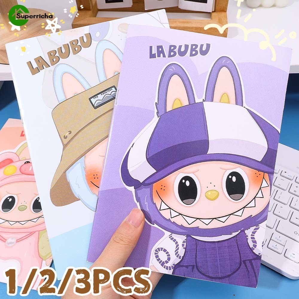 Máy tính xách tay Labubu A5 - Văn phòng phẩm dành cho học sinh - Sổ ghi ...