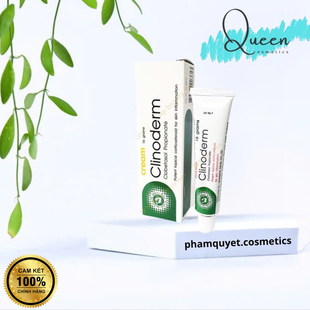 Kem Trị Ngứa Vảy Nến Thái Lan Clinoderm Cream 15g - Hỗ Trợ Viêm Da Cơ ...