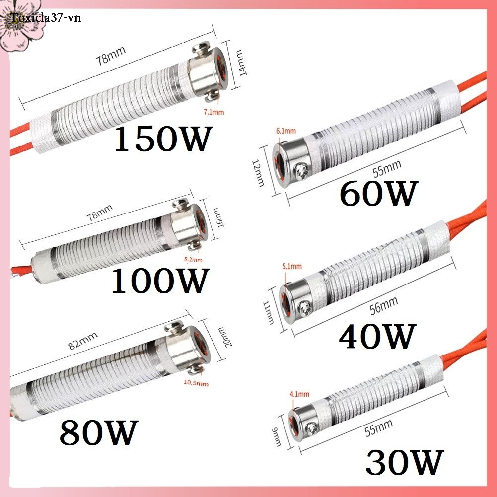 Bộ phận làm nóng sắt hàn điện OTO 30-150W cho lõi sắt sưởi ấm bên ngoài | Shopee Việt Nam