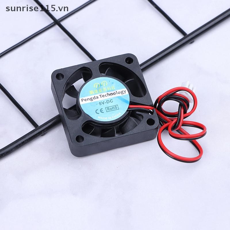 Quạt làm mát máy in 3D SRVN Tắt tiếng 4010 5V 12V 24V 4CM Đầu ghi Video 2Pin 2Wire Tản nhiệt ...