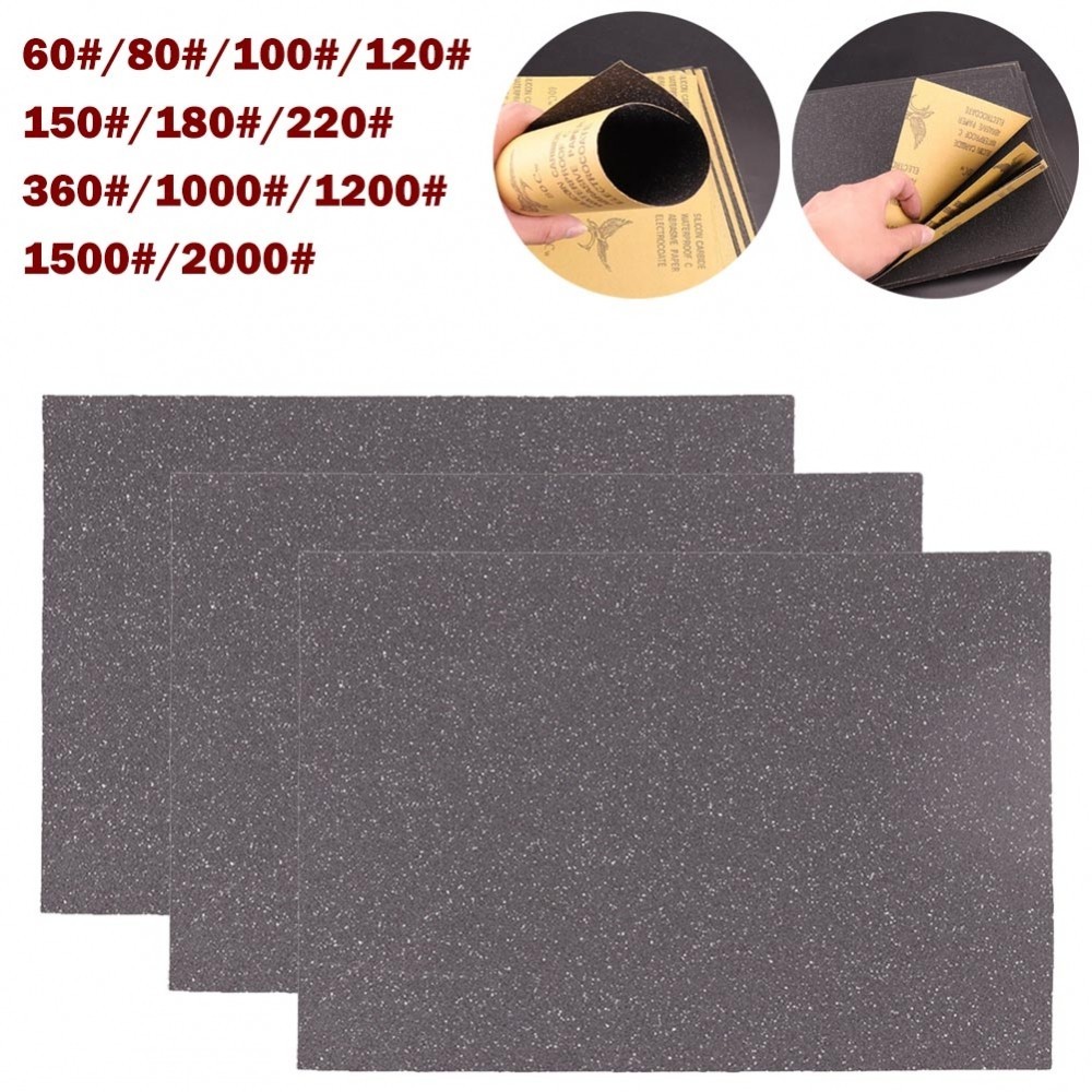 Sandpaper Sheets Sanding 230×280mm Abrasive For Wood Gringding ...
