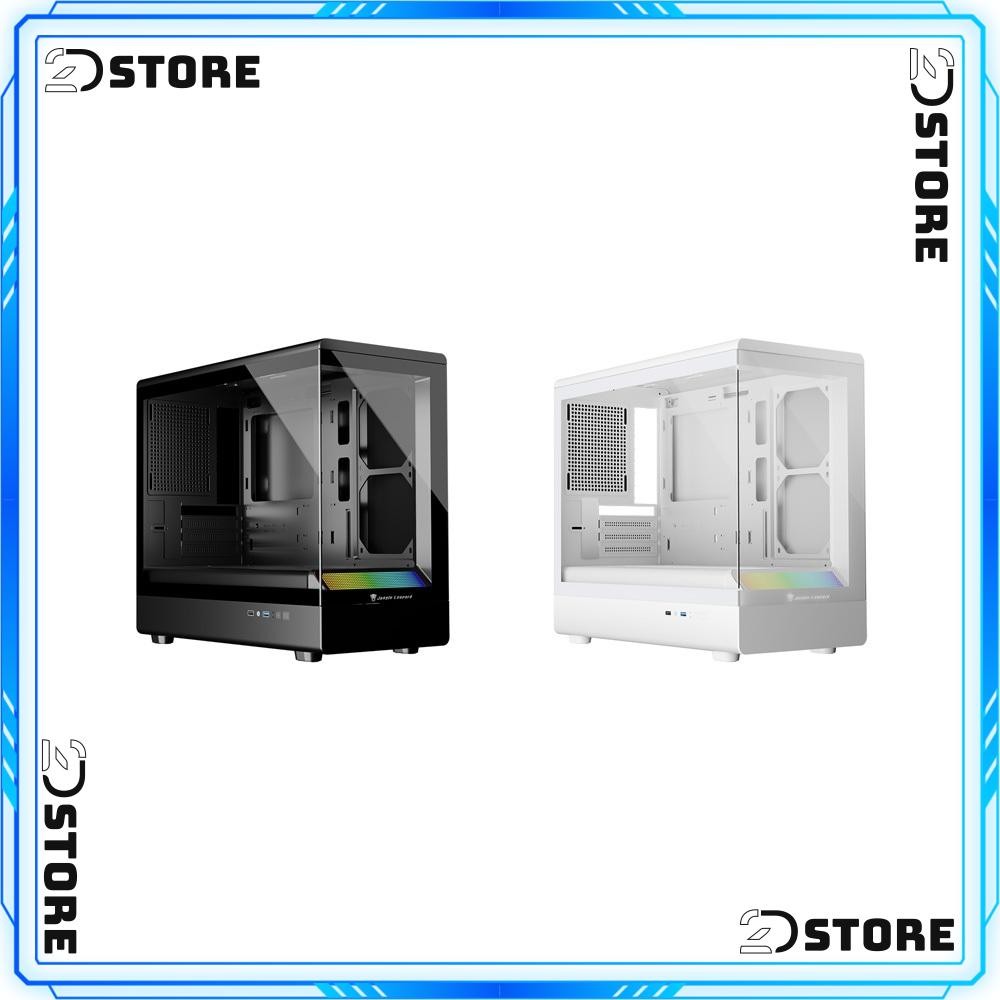 Vỏ Case JUNGLE LEOPARD MS-01 (M-ATX/ Kính cường lực/ Không kèm Quạt ...