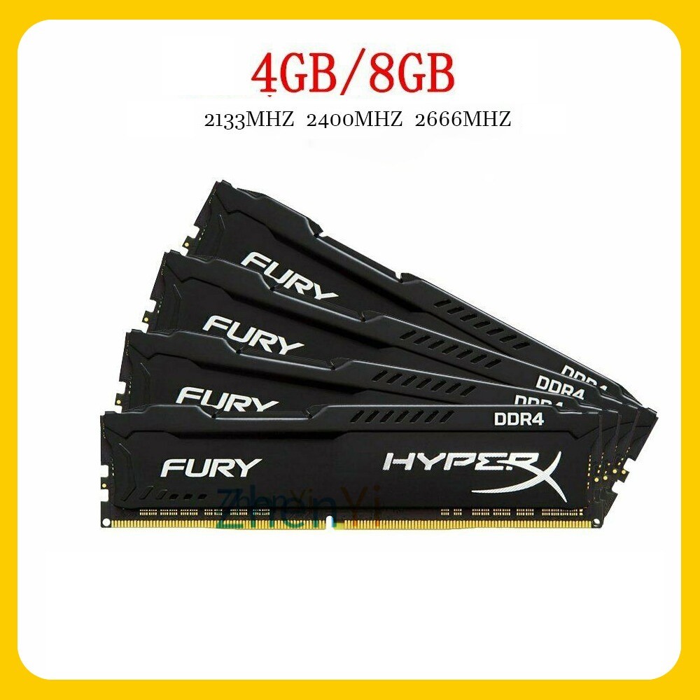 Kingston HyperX FURY DDR4 8GB DDR4 2400mhz 2666mhz RAM máy tính để bàn ...