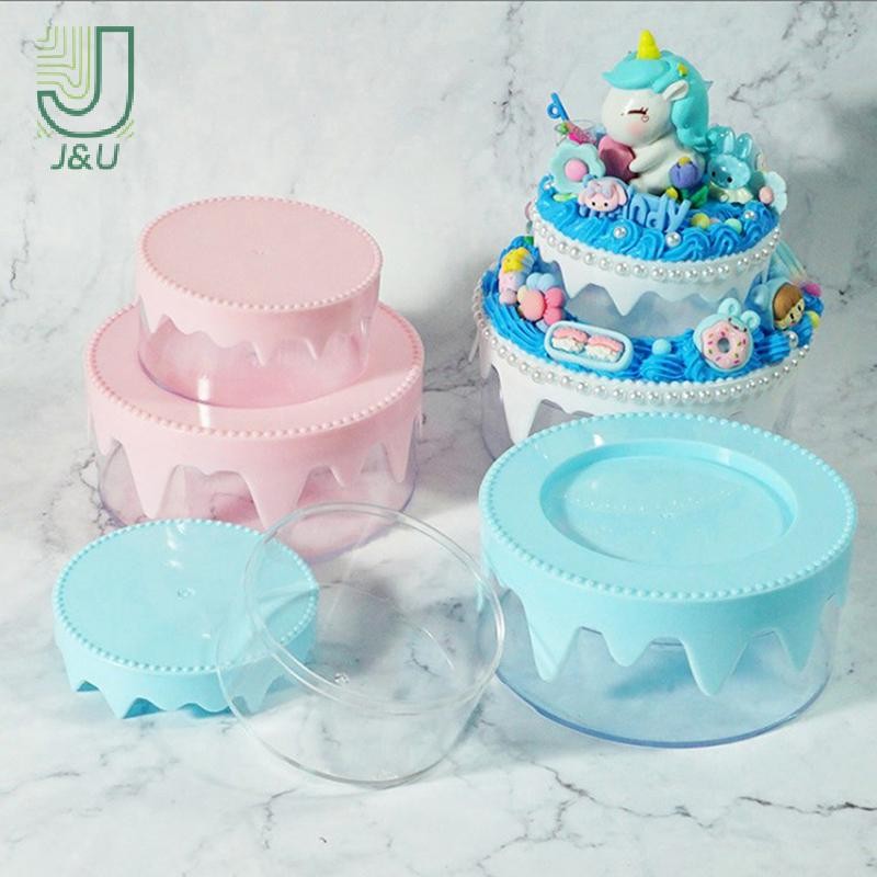 J & U Fantasy Sweet Cream Cake Box Handmade DIY Hộp Bảo Quản Trẻ Em Nhà ...