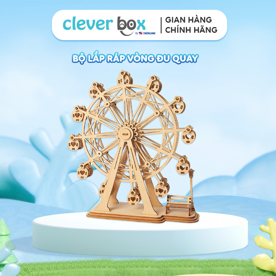 Mô Hình Lắp Ráp Vòng Đu Quay Robotime Rolife Ferris Wheel TG401, Đồ ...