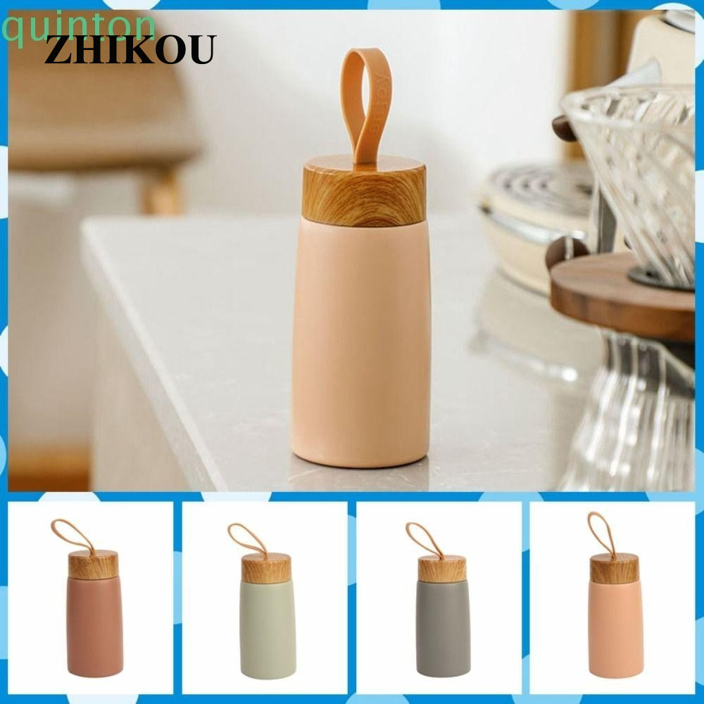 Cốc giữ nhiệt hạt gỗ SHANHAI, Bình chân không bằng thép không gỉ 304 280ML, Bình giữ nhiệt đôi ...