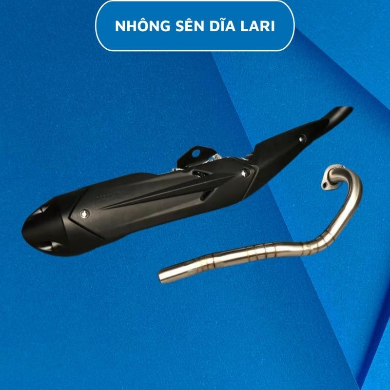 Pô LC V6 móc ấm cao cấp dành cho các dòng xe ex150, ex135, ex155 ...