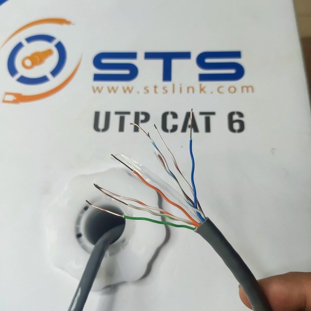 Dây cáp mạng STS CAT6 UTP CAT6305IA Cuộn 305m | Shopee Việt Nam