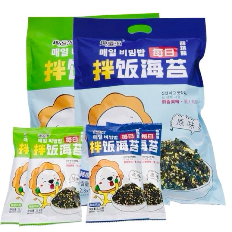 Rong Biển Sư Tử Vụn Rắc Cơm Bịch Siêu To Khổng Lồ 128gr (bịch có 10 gói ...