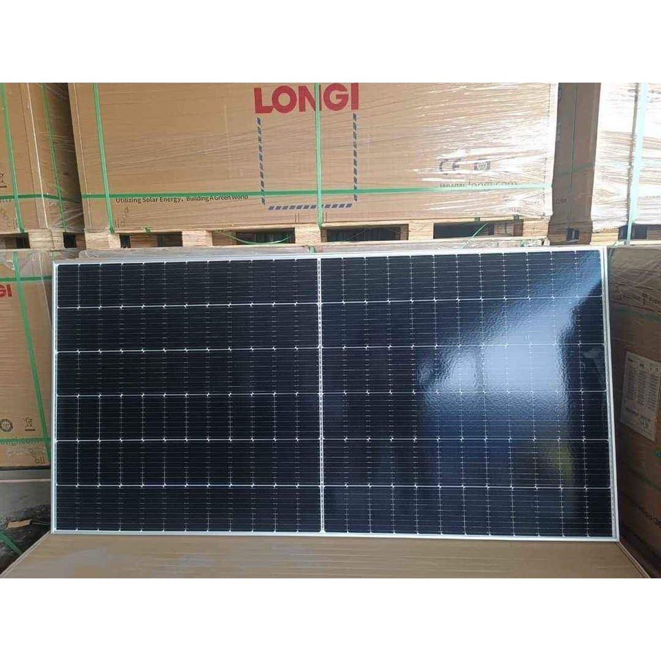 Tấm Pin LONGI 440W LOẠI A 2 MẶT KÍNH CAO CẤP LR4-72HBD-440M-Tấm pin mặt ...