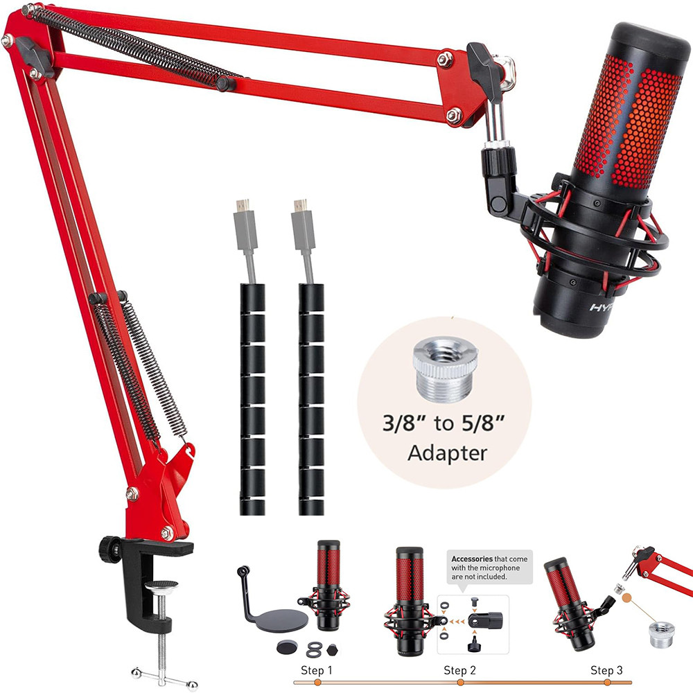 Micro Boom Arm - Cánh tay bùng nổ màu đỏ được nâng cấp cho cánh tay ...