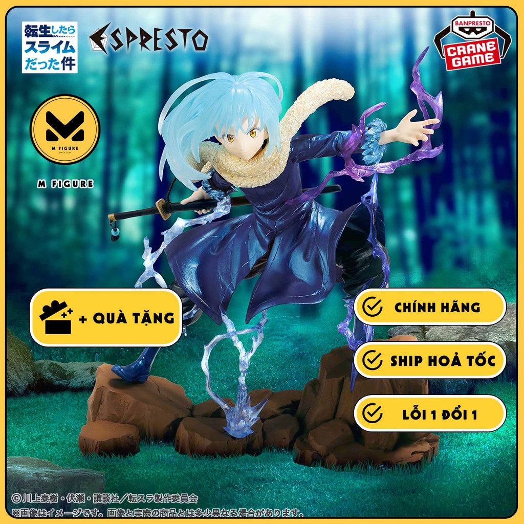 MÔ HÌNH Rimuru Tempest - Chuyển Sinh Thành Slime - Espresto est - Effect and Motions (Bandai ...