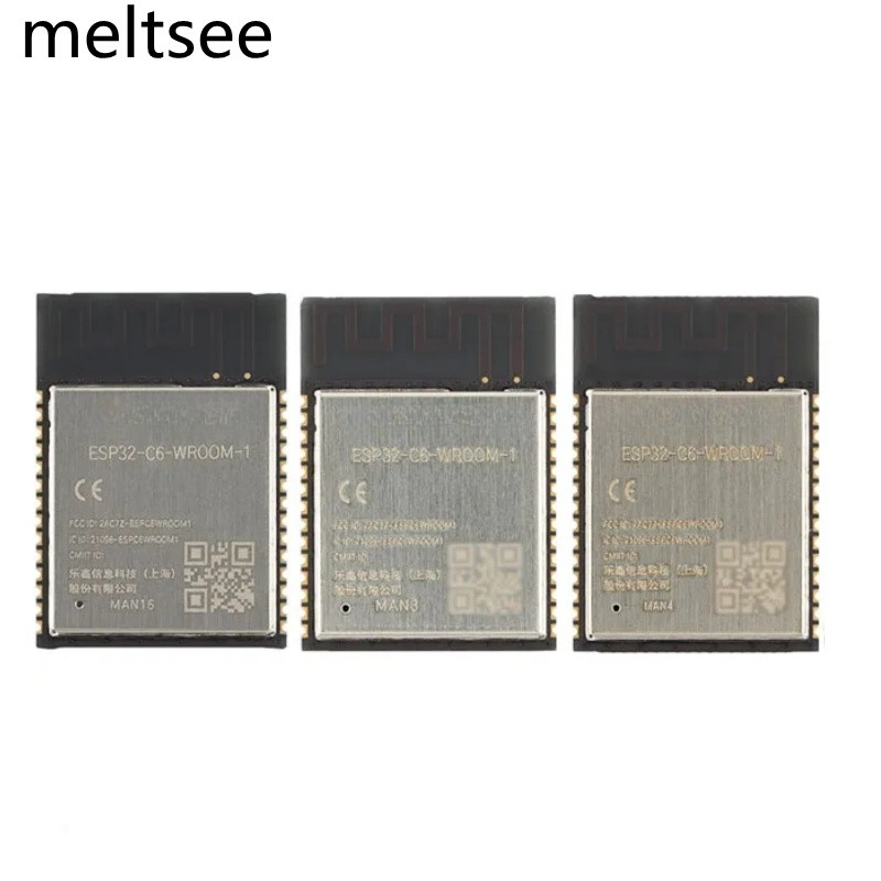 Esp32-c6-wroom-1-n4 / N8 / N16 1U N4 N8 N16 H4 ESP32-C6 esp32c6 2.4GHz Wi-Fi 6 Bluetooth Ble 5 ...