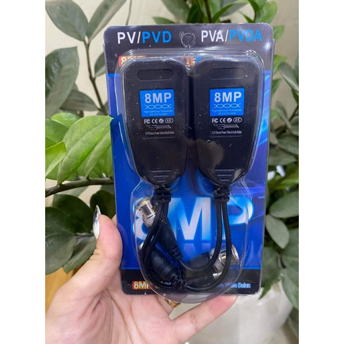 Balun Camera PV 8Mp 4K Dùng Cáp Lan | Shopee Việt Nam