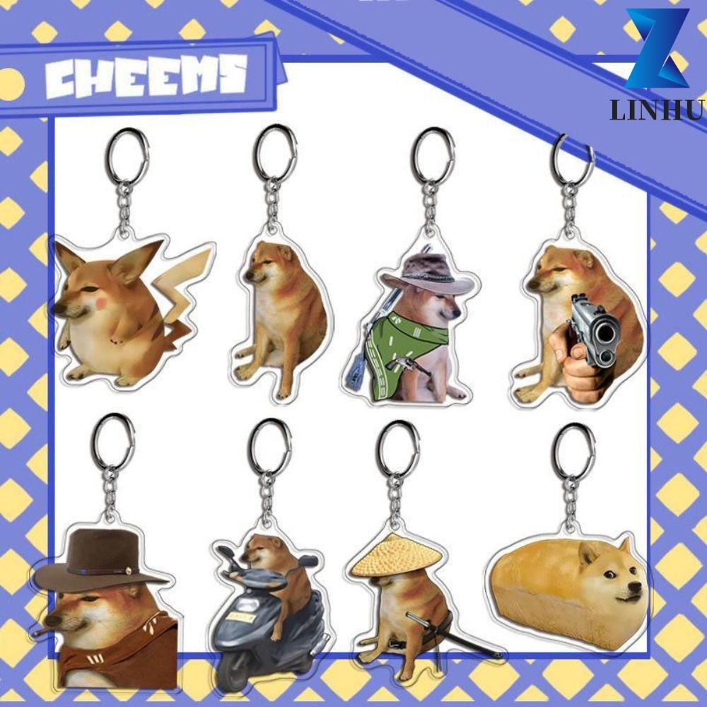 Cheems Meme Móc Khóa Mặt Dây Chuyền Hoạt Hình Nữ Quà Tặng | Shopee Việt Nam