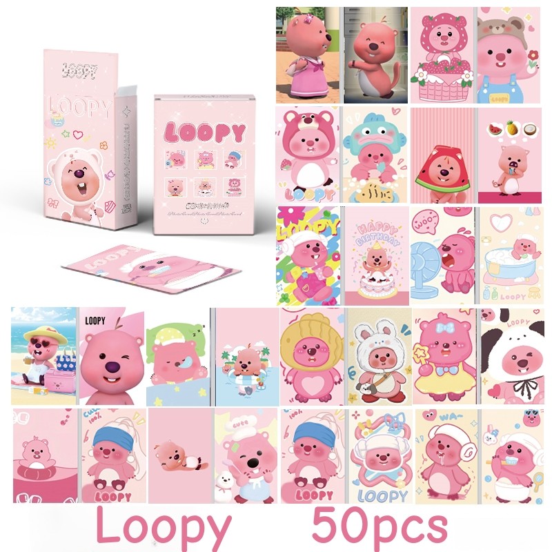50-92 Chiếc Manga Manhwa Hoạt Hình Loopy Laser Holographic Lomo Cards ...