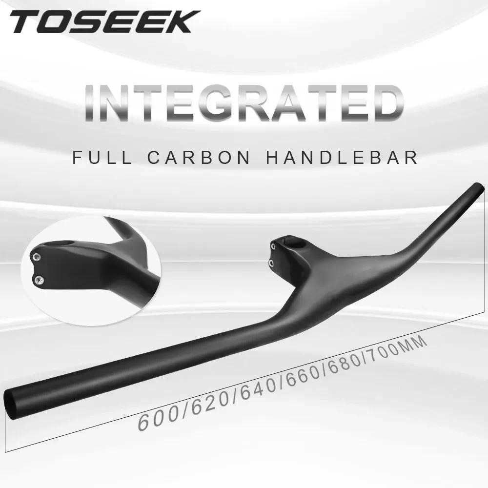 Toseek Full Sợi Carbon Tích Hợp Không Có Logo MTB Tay Cầm Và Thân 28 ...
