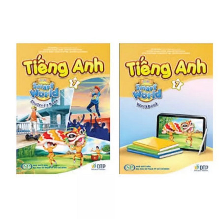 Sách - Combo Tiếng Anh 7 I-Learn Smart World - Student's Book And Workbook (combo 2c) - tái bản ...