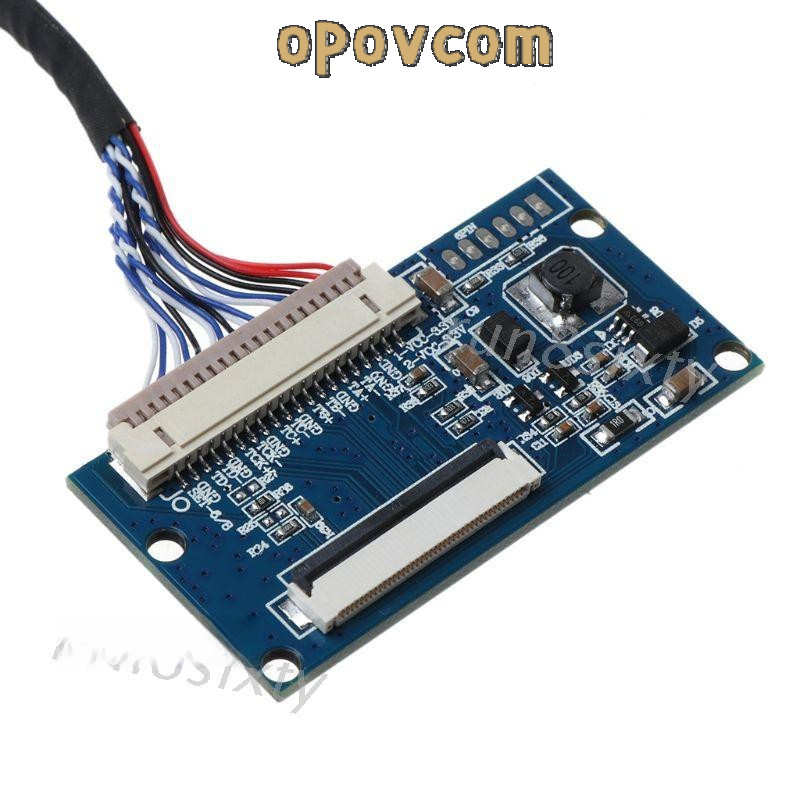 Bảng Mạch Chuyển Đổi Tín Hiệu Màn Hình Lcd 1set Lvds 20-40pin Ttl Cho Màn Hình Lcd 7-10.1 ...