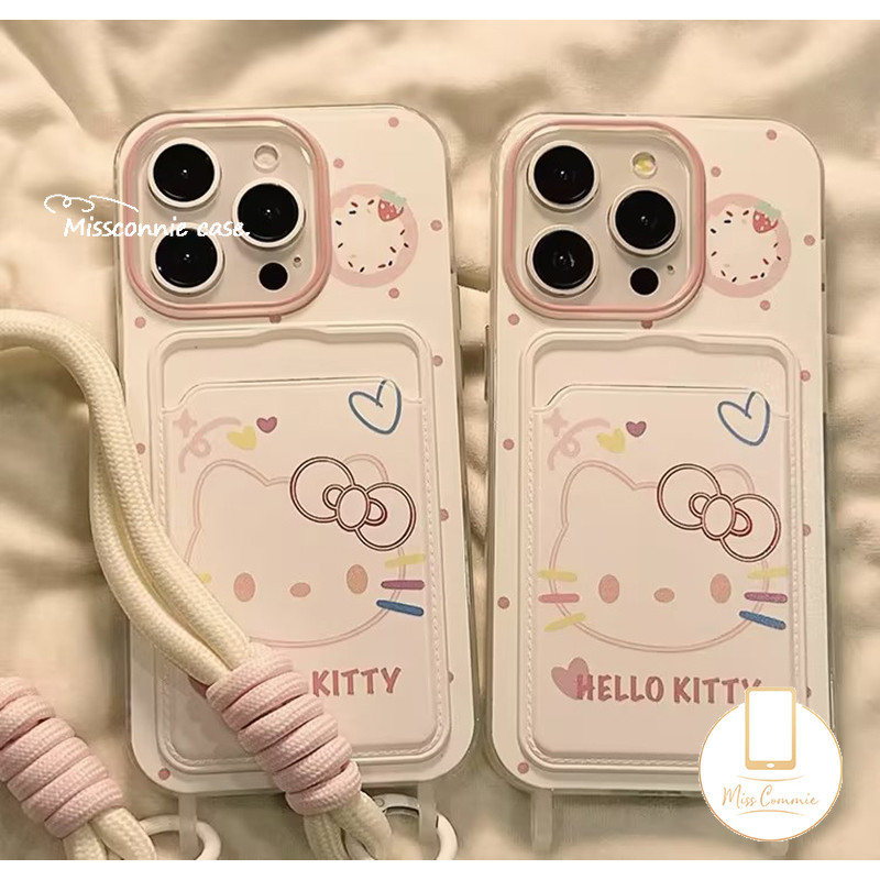 Ốp điện thoại hoạt hình Hello Kitty Love Heart dễ thương Tương thích ...