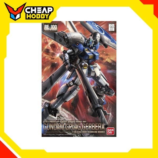 Mô hình Lắp ráp 1/100 RE/100 Gundam GP04 Gerbera 1/100 Chính Hãng Bandai | Shopee Việt Nam