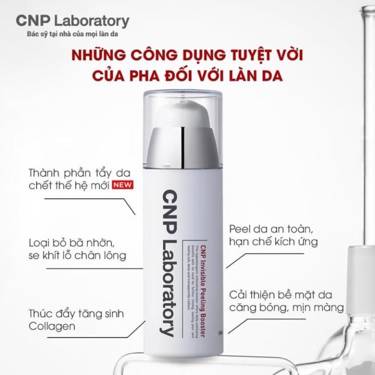 Tẩy Tế Bào Chết Hoá Học Dịu Nhẹ Cnp Laboratory Invisible Peeling Booster 31ml - Sáng Da, Dưỡng ...