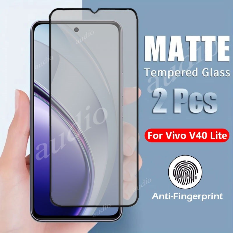 Vivo V40 Lite 5G 4G Full Cover Kính cường lực mờ cho Vivo V40 Lite V40Lite 5G 2024 Phim bảo vệ ...