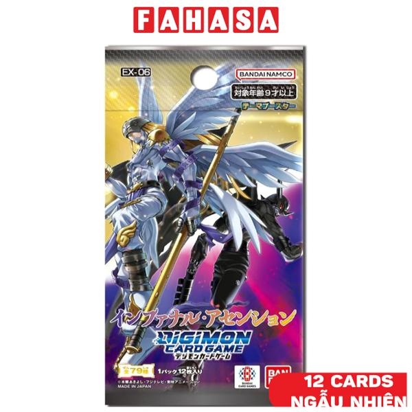 Card Game: Bộ Cờ Chiến Thuật Digimon - Bộ Cờ Mở Rộng - Infernal Ascension - Bandai EX-06 (12 ...