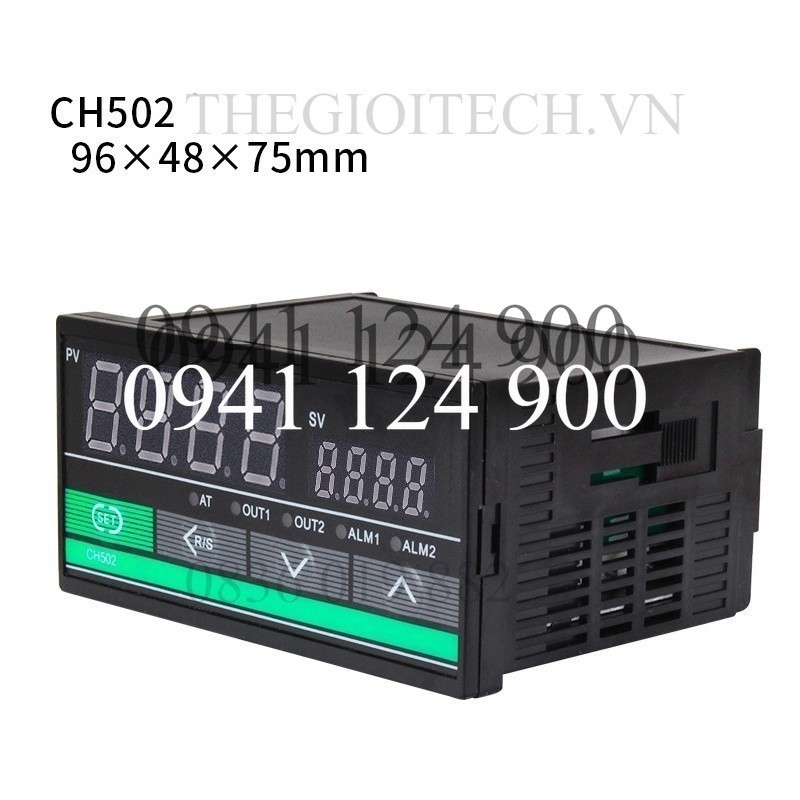 1 Bộ Điều Khiển Nhiệt Độ TQIDEC CH502 Hiển Thị Số Nhiều Đầu & Điều ...