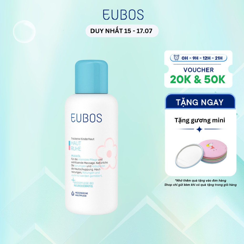 Dầu Tắm EUBOS Haut Ruhe Bath Oil Thành Phần Tự Nhiên, Dưỡng Ẩm Dịu Nhẹ ...