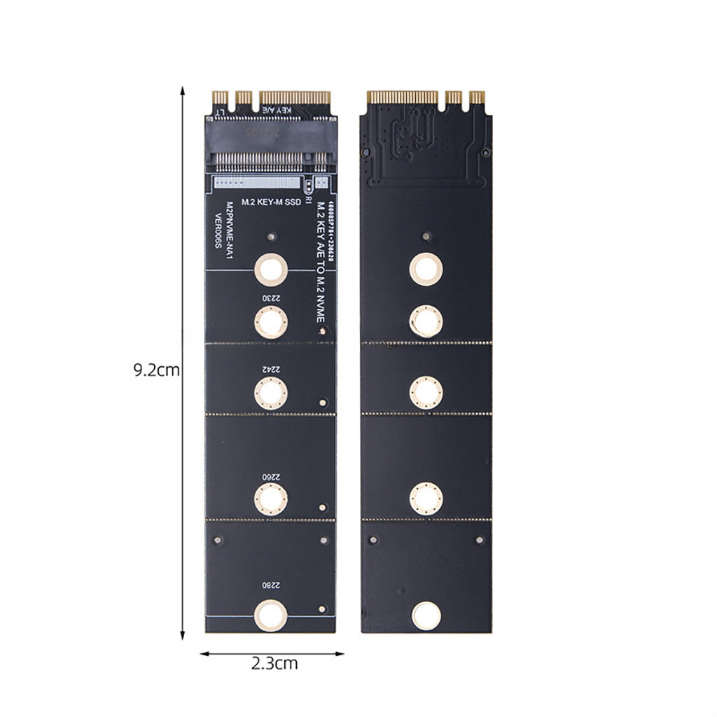 Dành Cho M2 KEY A / E Sang M.2 NVME Adapter Chuyển Đổi Thẻ Nâng Giao ...
